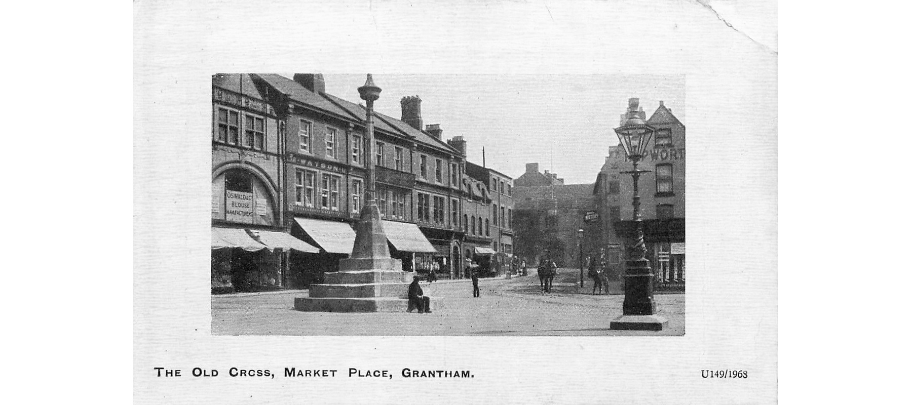Grantham (1) Market Cross - Medieval Standing Crosses of Lincolnshire