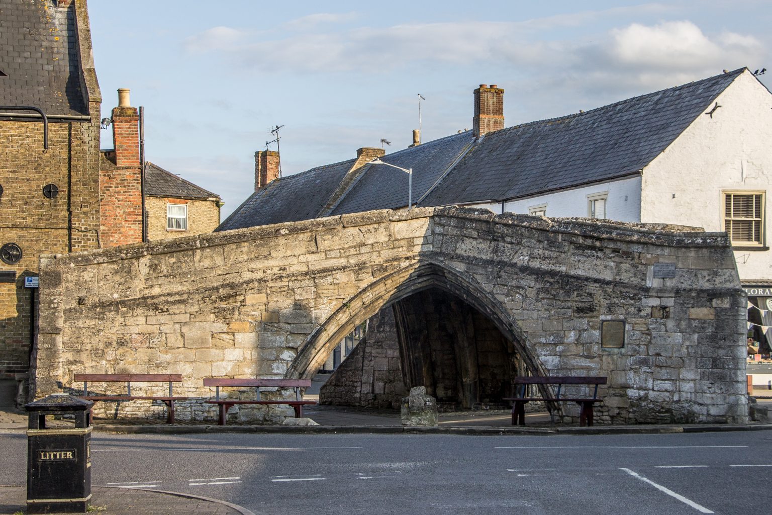 Crowland - Triangular Bridge - Medieval Standing Crosses of Lincolnshire