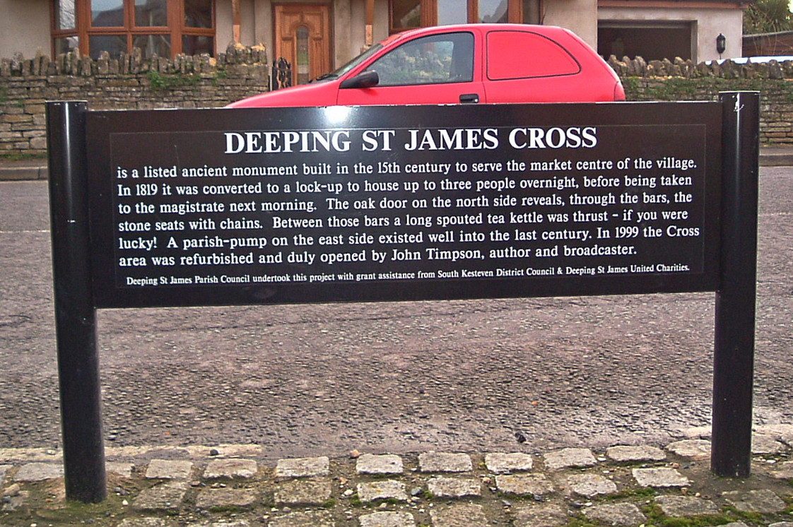 Deeping St James - Medieval Standing Crosses of Lincolnshire