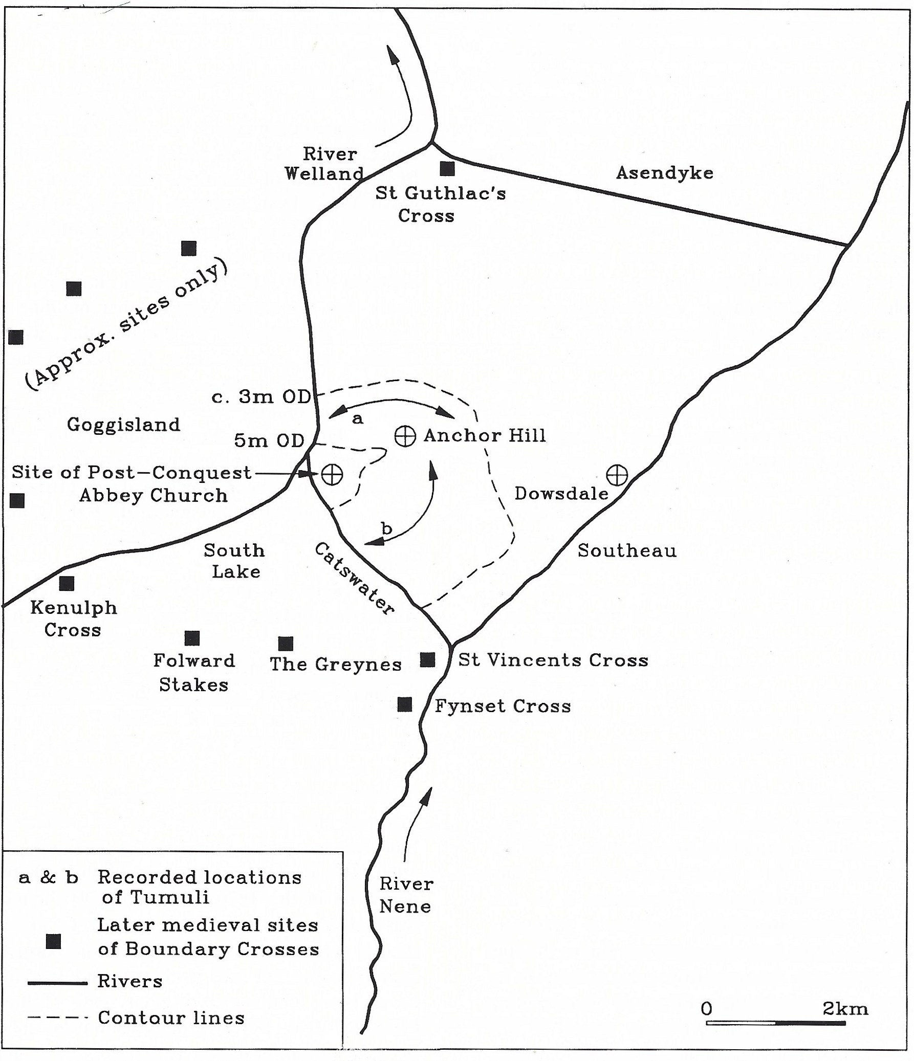 Crowland - Overview - Medieval Standing Crosses of Lincolnshire